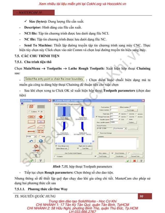 Phương phap gia cong tien trong MasterCAM X6 | PDF