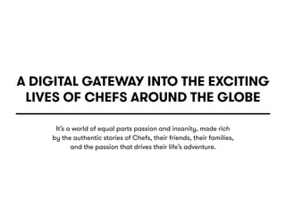 House of Chef - concept - presentation. | PDF