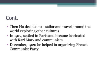 Ho Chi Minh | PPT