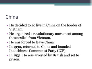 Ho Chi Minh | PPT