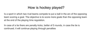 Hockey | PPTX