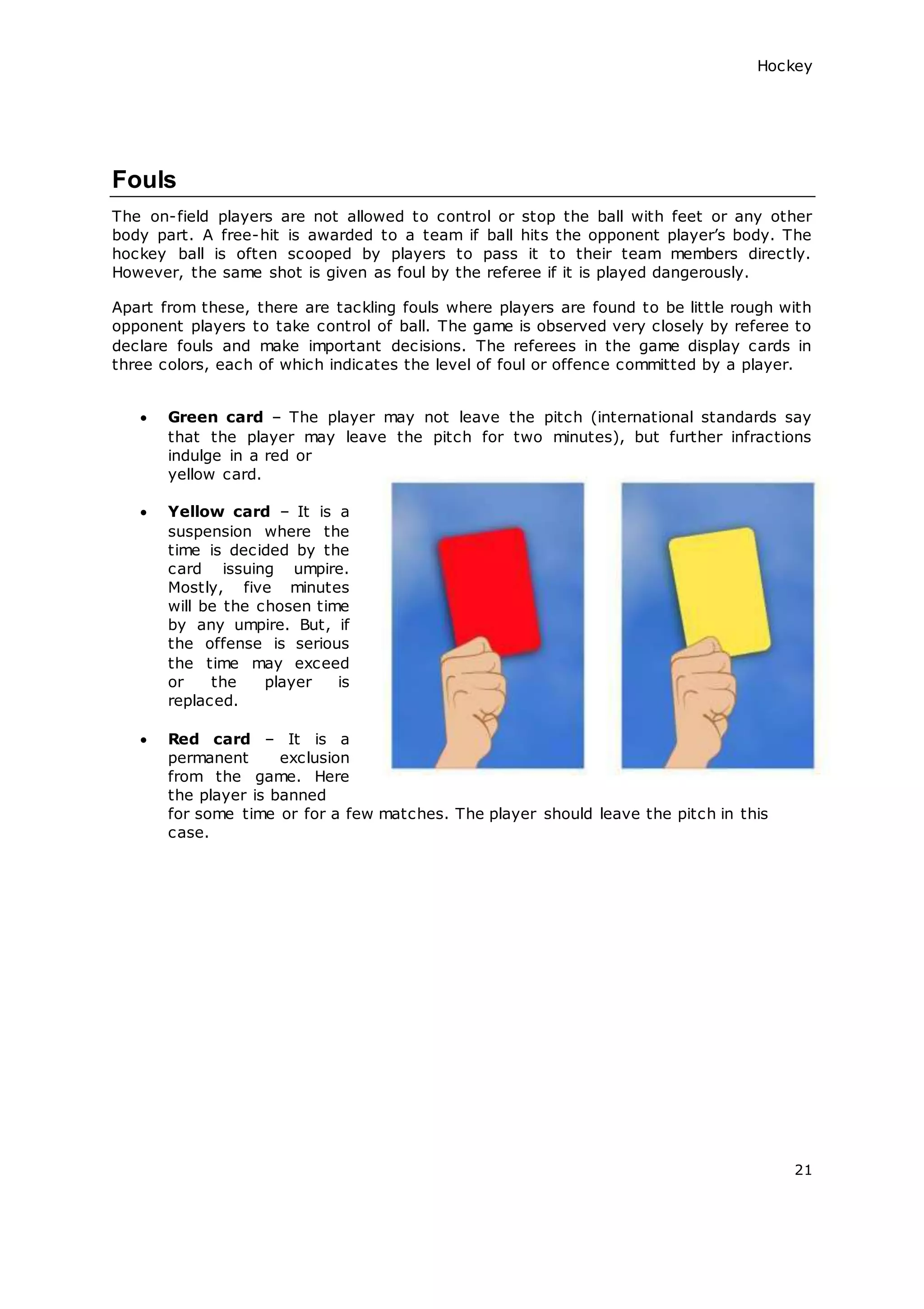 Hockey project class12 | DOCX