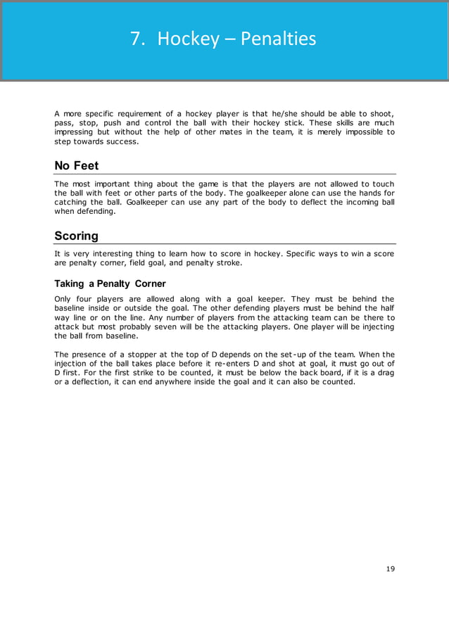 Hockey project class12 | DOCX