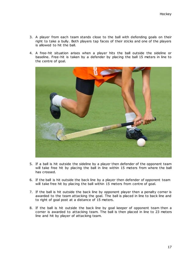 Hockey project class12 | PDF