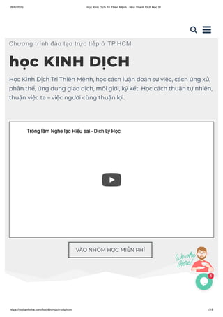 học KINH DỊCH | PDF