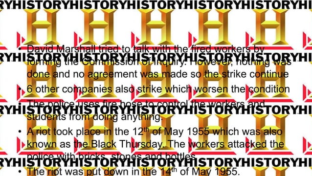 Secondary 2 History-Hock Lee Bus Riot | PPTX