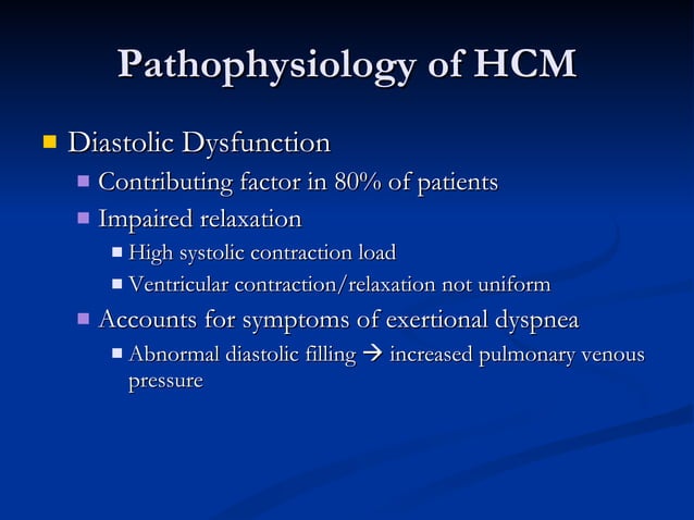 HYPERTROPHIC OBSTRUCTIVE CARDIOMYOPATHY (HOCM) | PPT