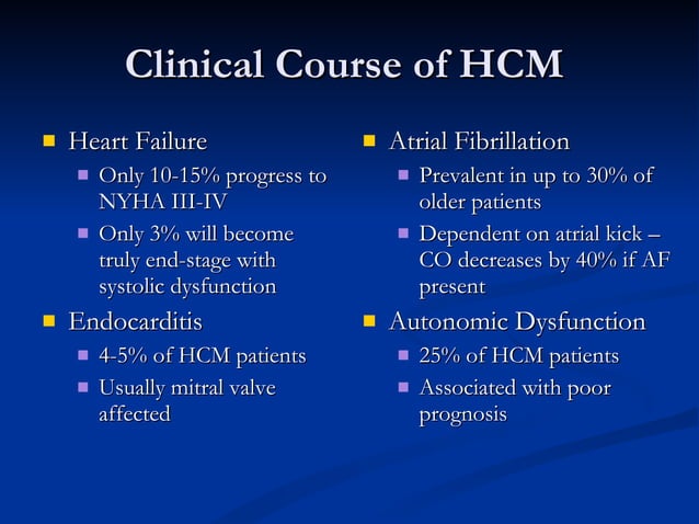 HYPERTROPHIC OBSTRUCTIVE CARDIOMYOPATHY (HOCM) | PPT
