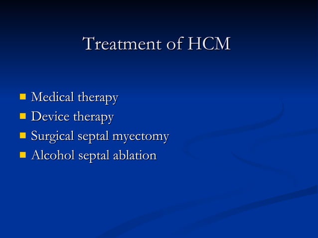 HYPERTROPHIC OBSTRUCTIVE CARDIOMYOPATHY (HOCM) | PPT