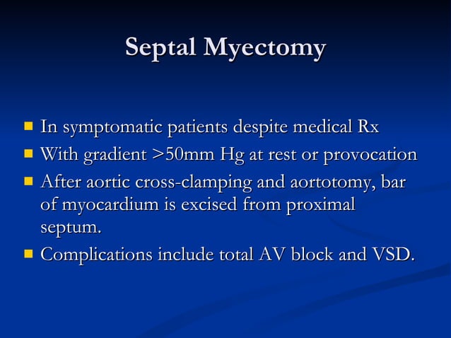 HYPERTROPHIC OBSTRUCTIVE CARDIOMYOPATHY (HOCM) | PPT