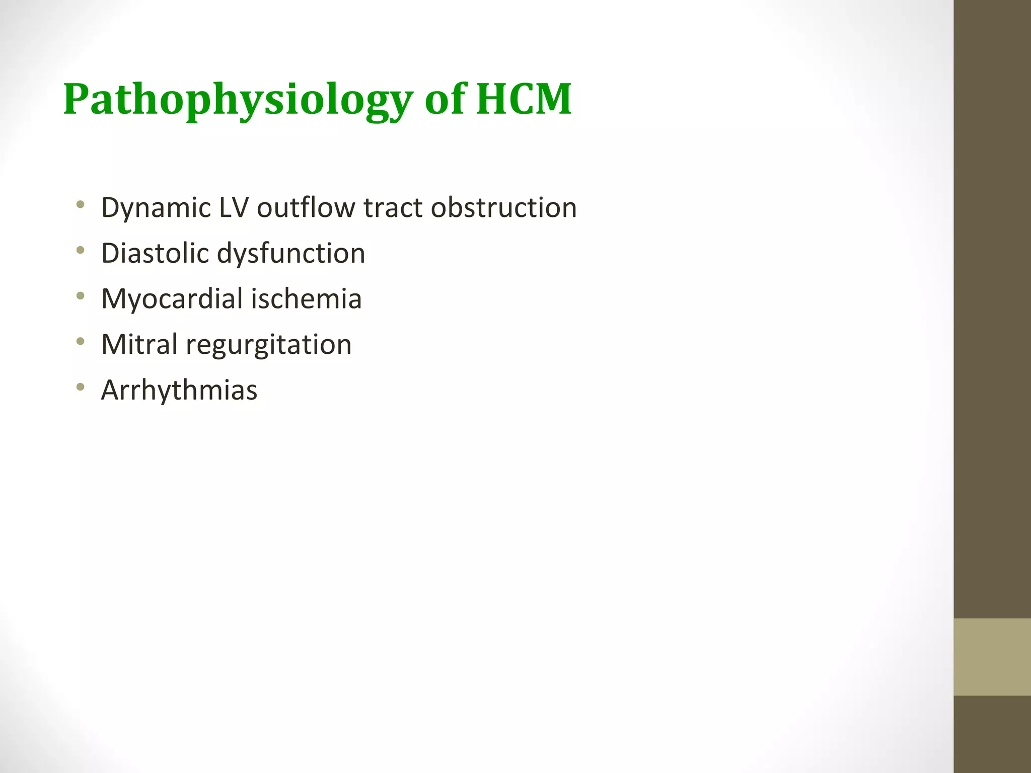 HOCM Hypertrophic cardiomyopathy | PPT