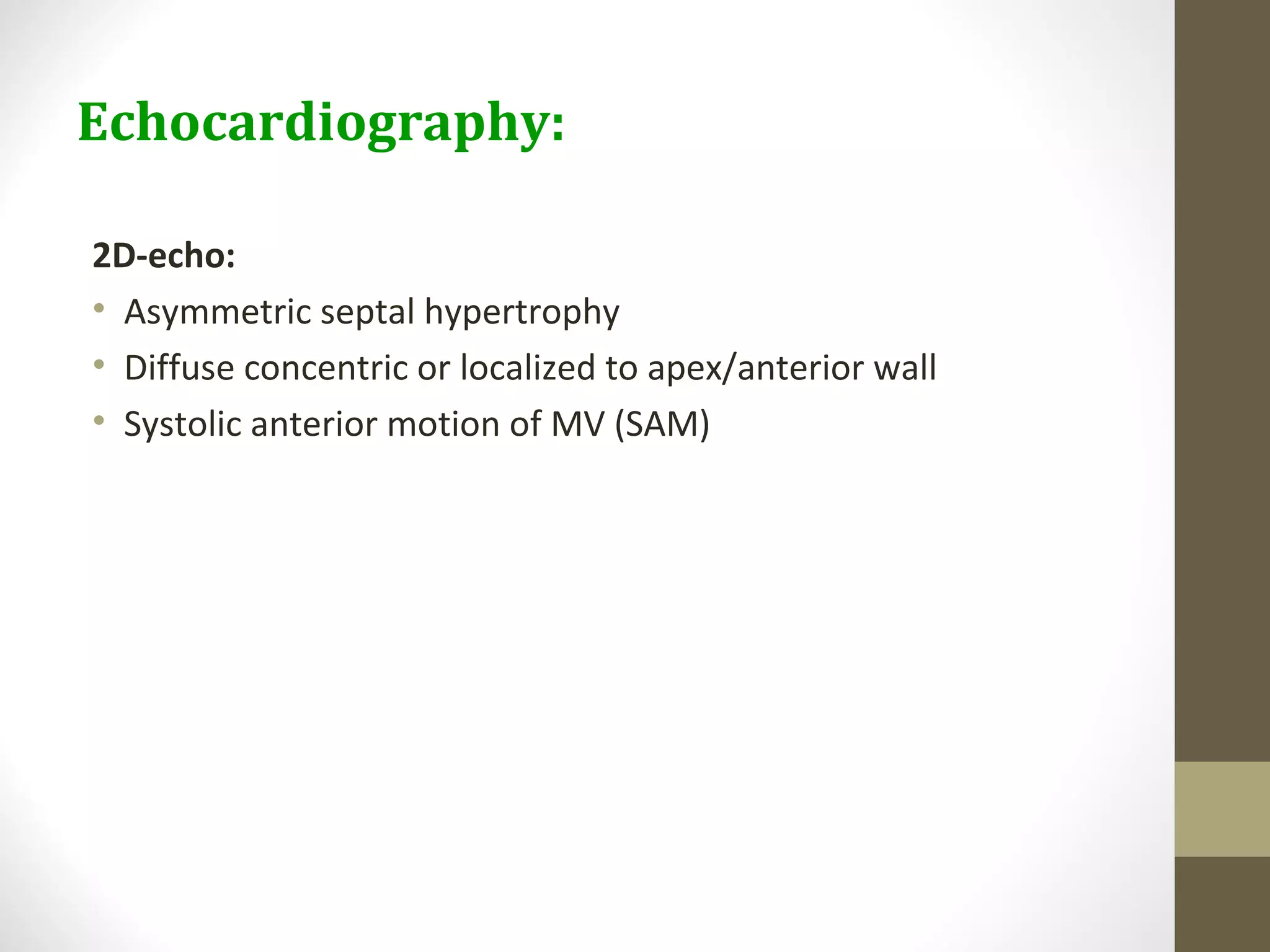 HOCM Hypertrophic cardiomyopathy | PPT