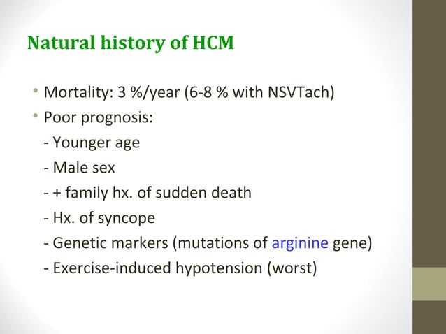HOCM Hypertrophic cardiomyopathy | PPT | Heart and Cardiovascular ...