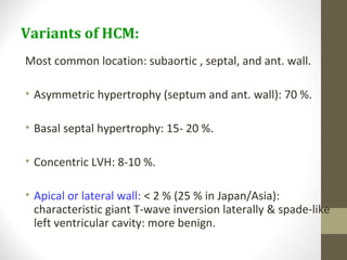 HOCM Hypertrophic cardiomyopathy | PPT