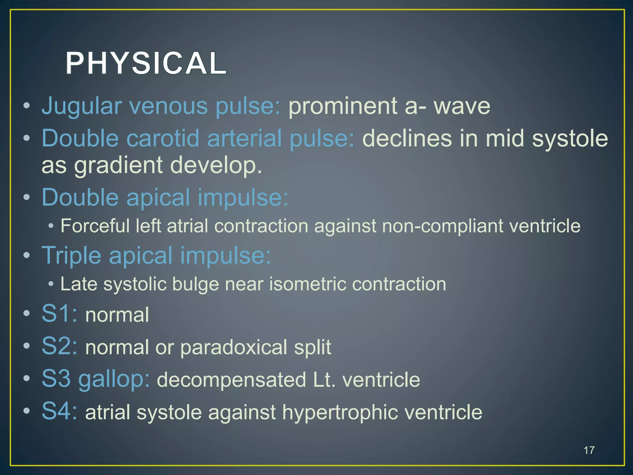 Hypertrophic Cardiomyopathy | PPTX