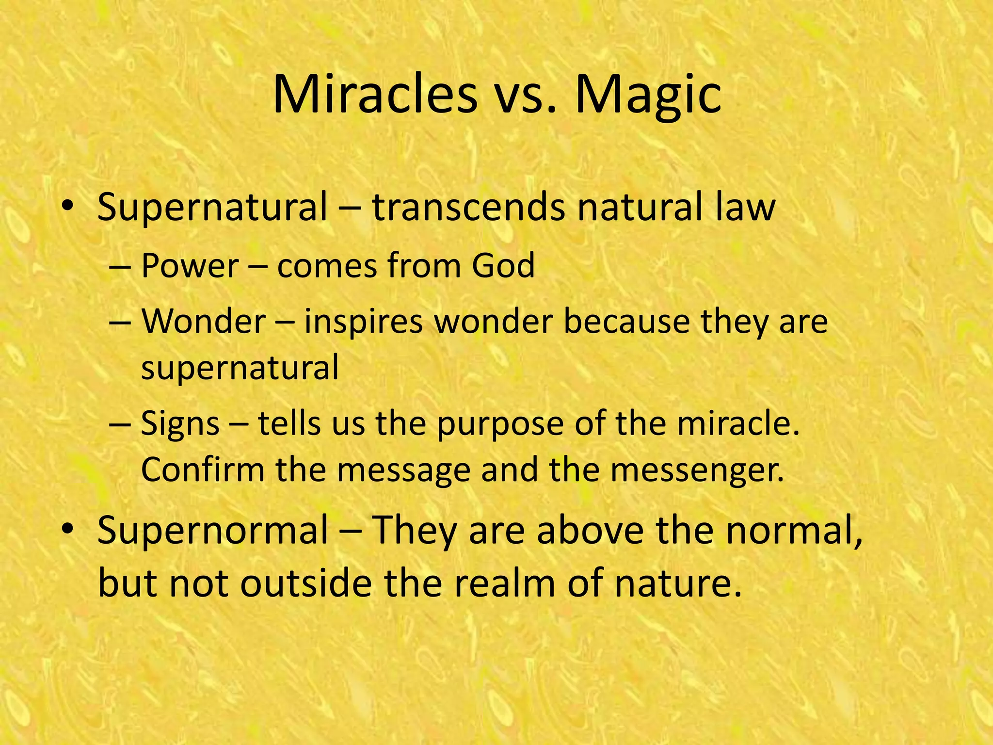 Hocus pocus theology II - Part II | PPTX