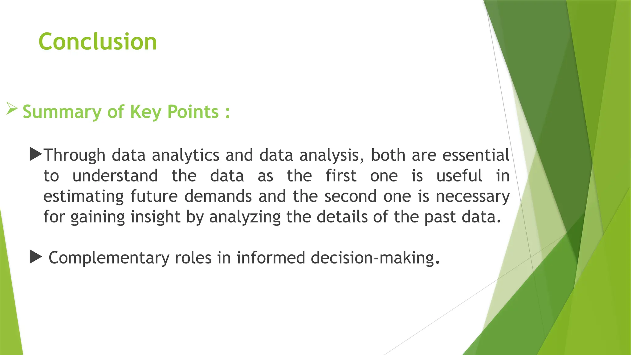 Data Analytics Vs Data Analysis Understanding The Differencespptx Ppt