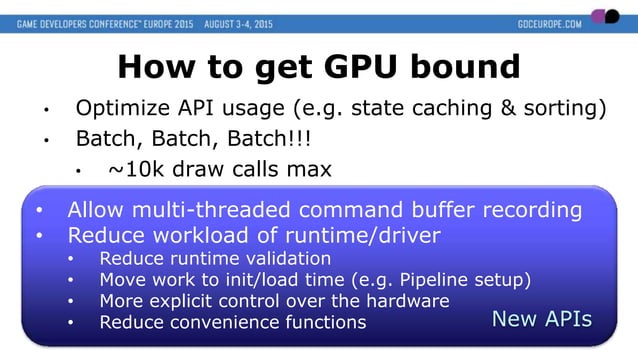 DX12 & Vulkan: Dawn of a New Generation of Graphics APIs | PPT