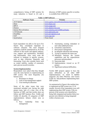 “Enterprise Resource Planning in Textiles” | PDF
