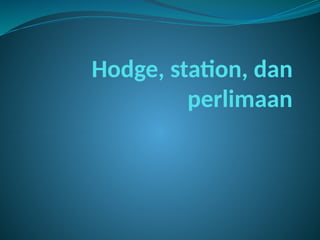 Hodge station dan perlimaan pada persalinan | PPTX