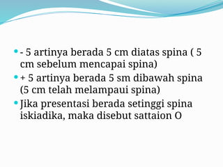 Hodge station dan perlimaan pada persalinan | PPTX