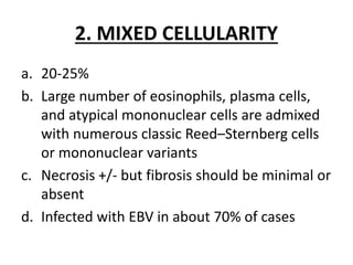 Hodgkin lymphoma | PPTX