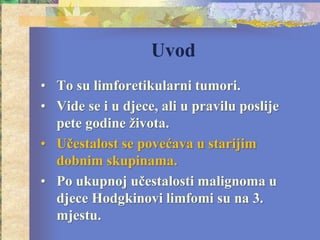 Hodgkinovi limfomi | PPSX