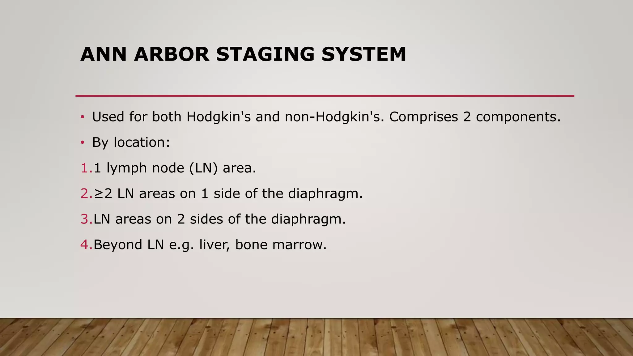 Hodgkin's lymphoma | PPTX