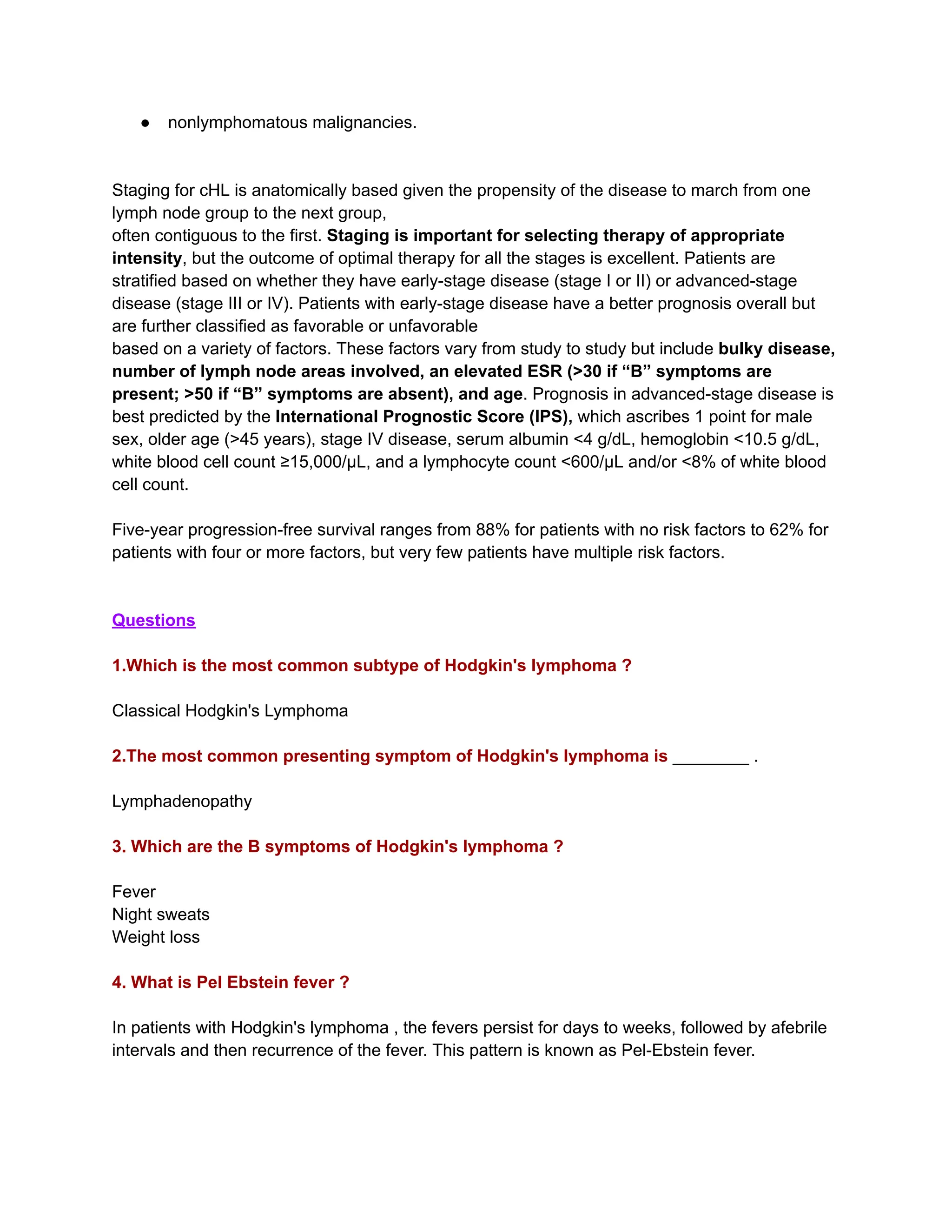 HODGKIN’S LYMPHOMA - Important Points.pdf