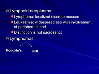 Hodgkin’s Lymphoma classification and etiopathogenesis | PPT