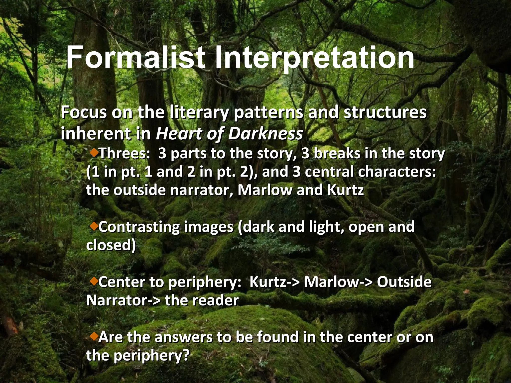 Heart of Darkness Introduction | PPT