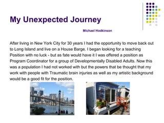 Hodkinson my unexpected journey | PPT
