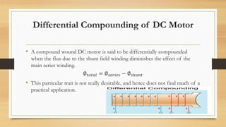 DC compound motor ppt | PPTX