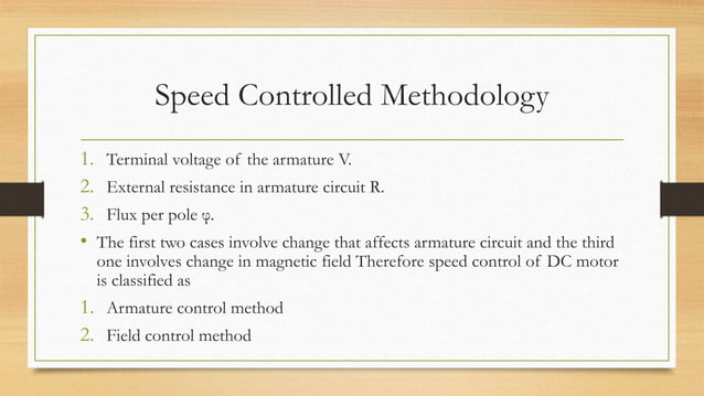DC compound motor ppt | PPTX | Motorcycles | Automotive