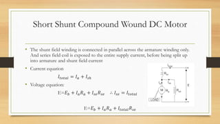 DC compound motor ppt | PPTX