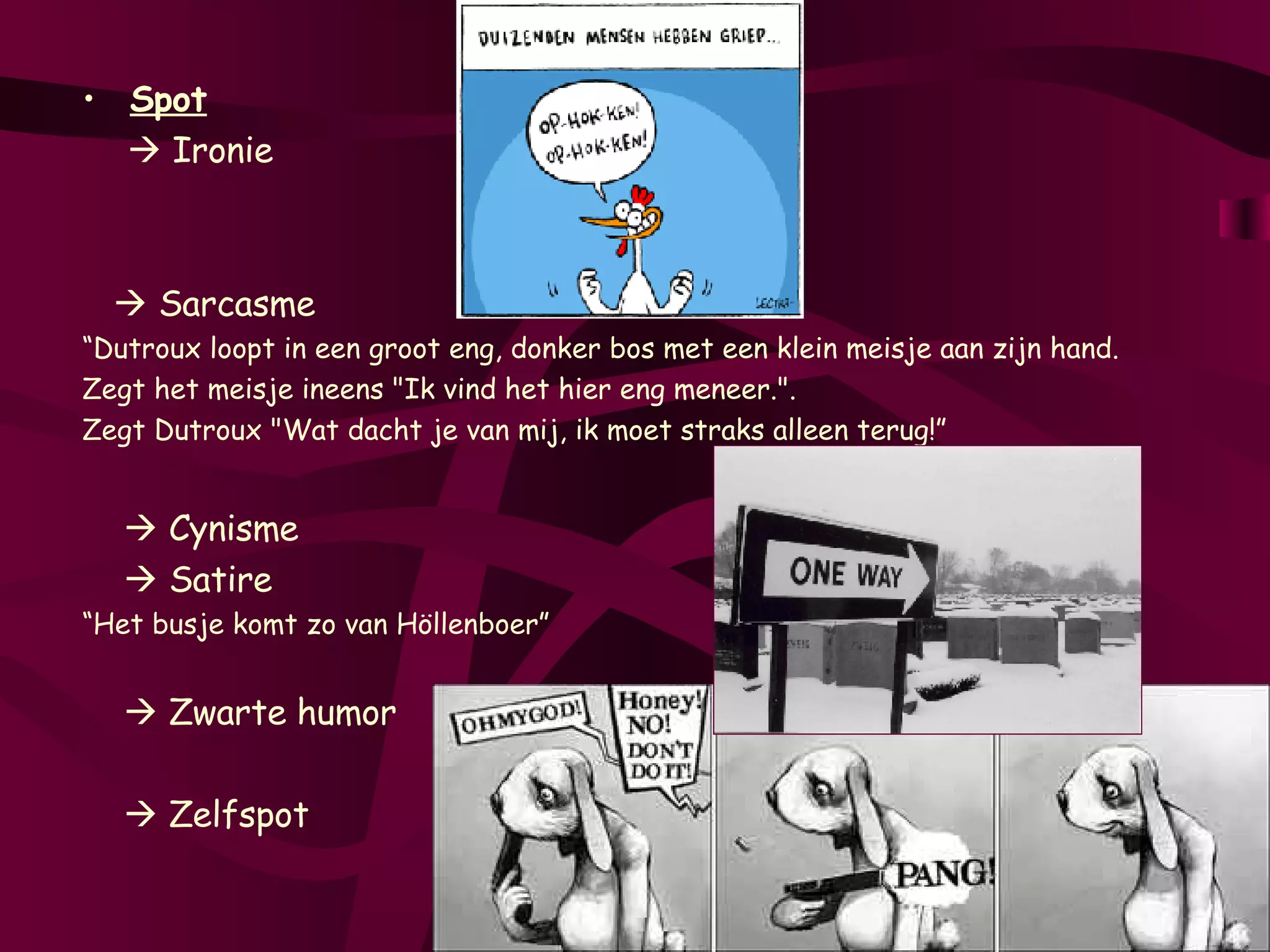 Hoe Ver Kan Je Gaan Met Humor | PPT