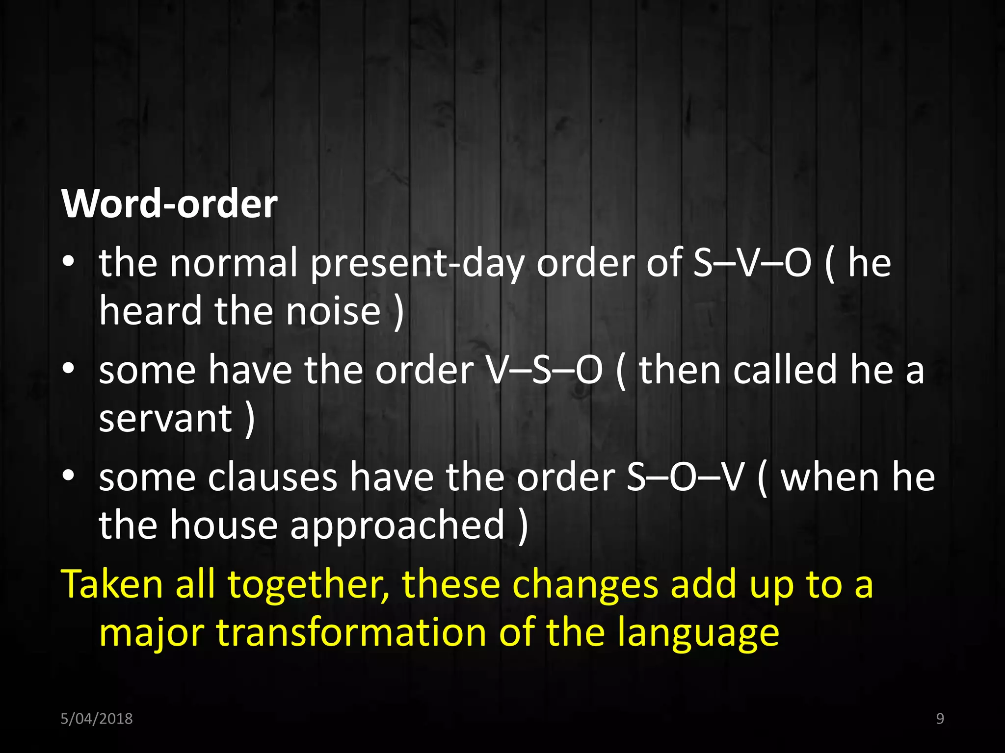Flux of Language - HOEL By Wajid Hussain Khoso | PPT