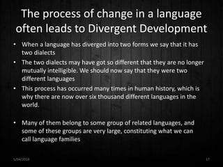 Flux of Language - HOEL By Wajid Hussain Khoso | PPT