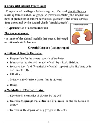 Endocrine glands and Adrenal (suprarenal) gland | PDF