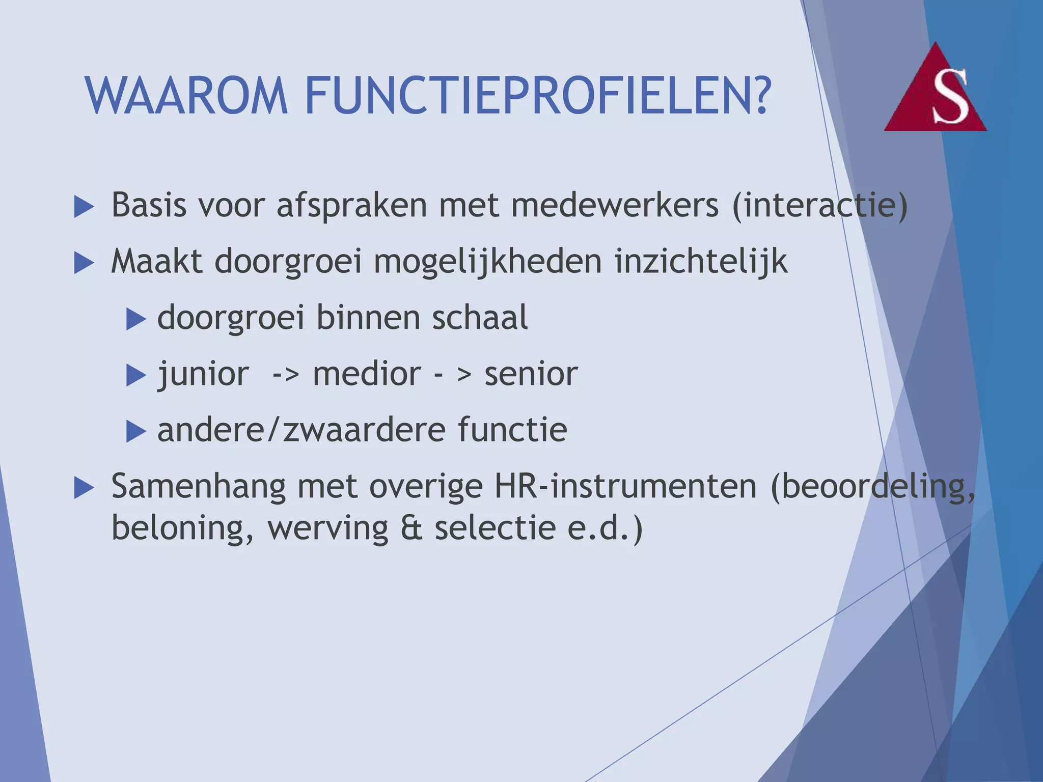 Hoe realiseer je een modern functiegebouw? | PPTX