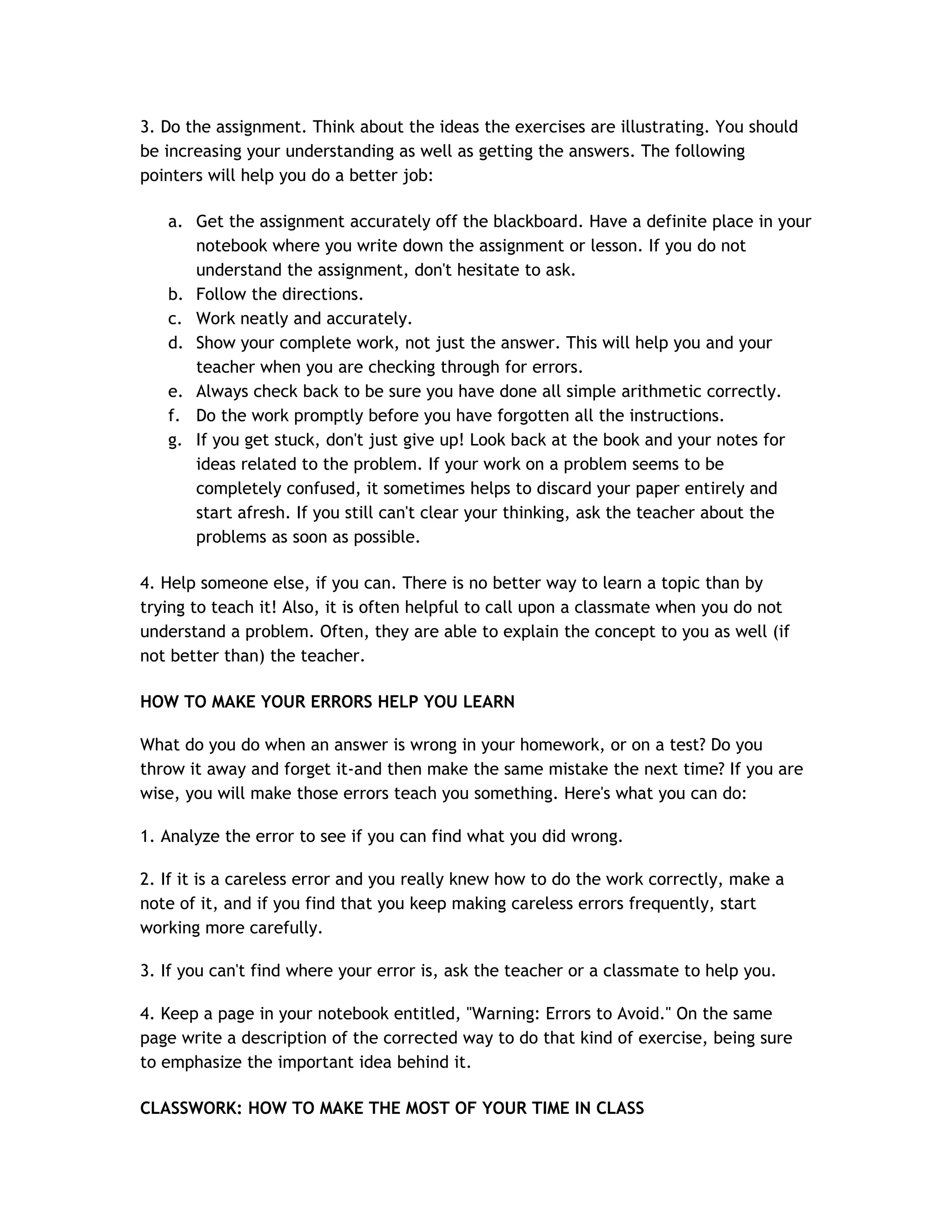 how to study maths | PDF