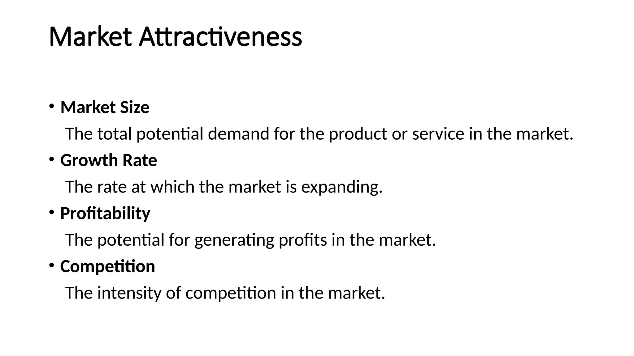 HOFER’S MATRIX MBA General PPT for strategic management | PPTX