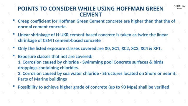 Hoffman Green Cement Process of Cement Manufacturing | PPTX