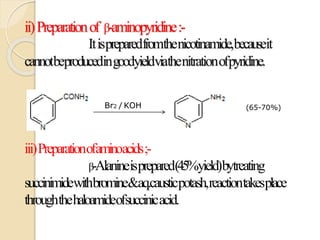 Hoffmann reaction | PPTX