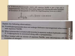 Hoffmann reaction | PPTX