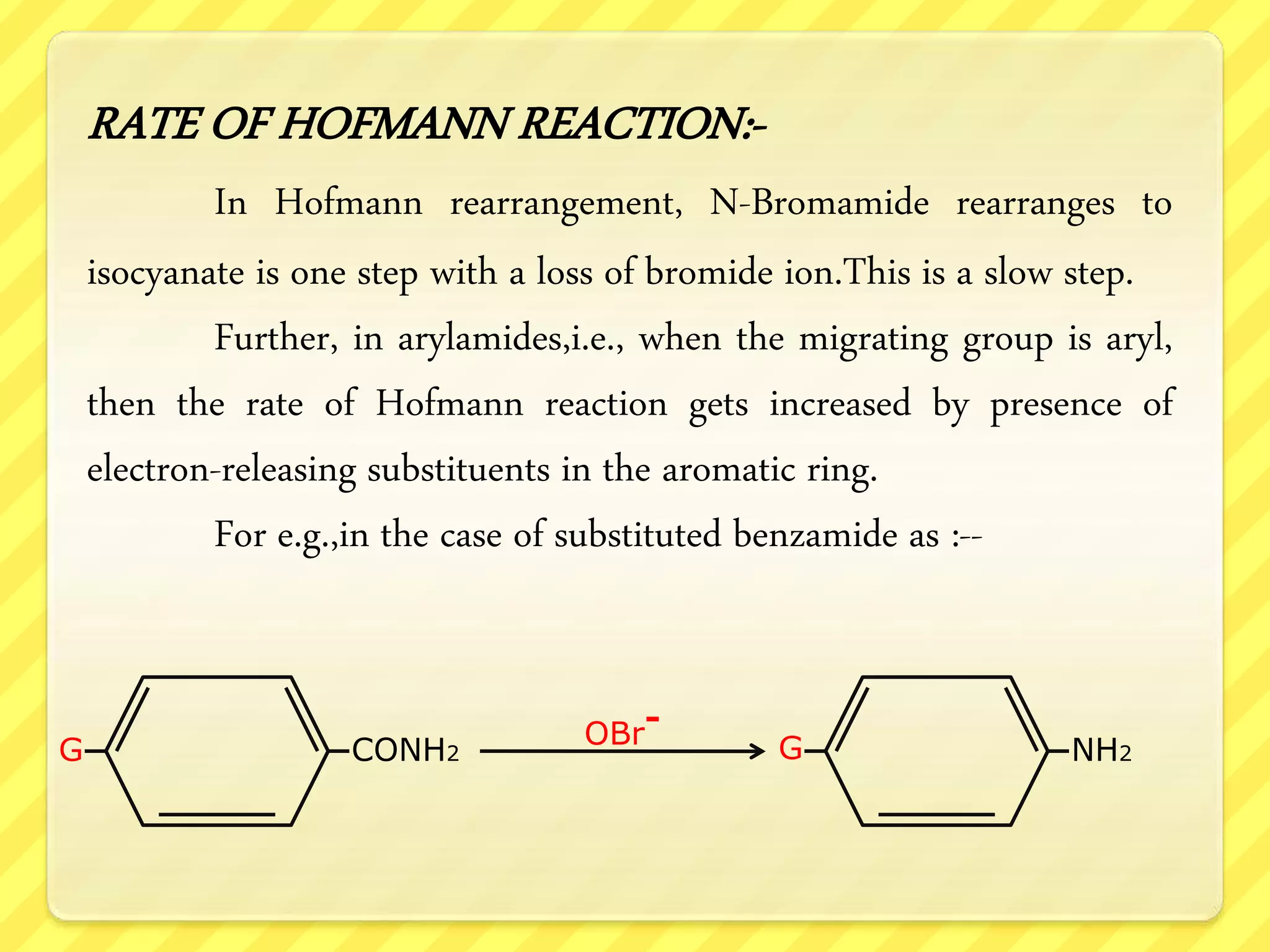 Hofman rearrangement | PPTX