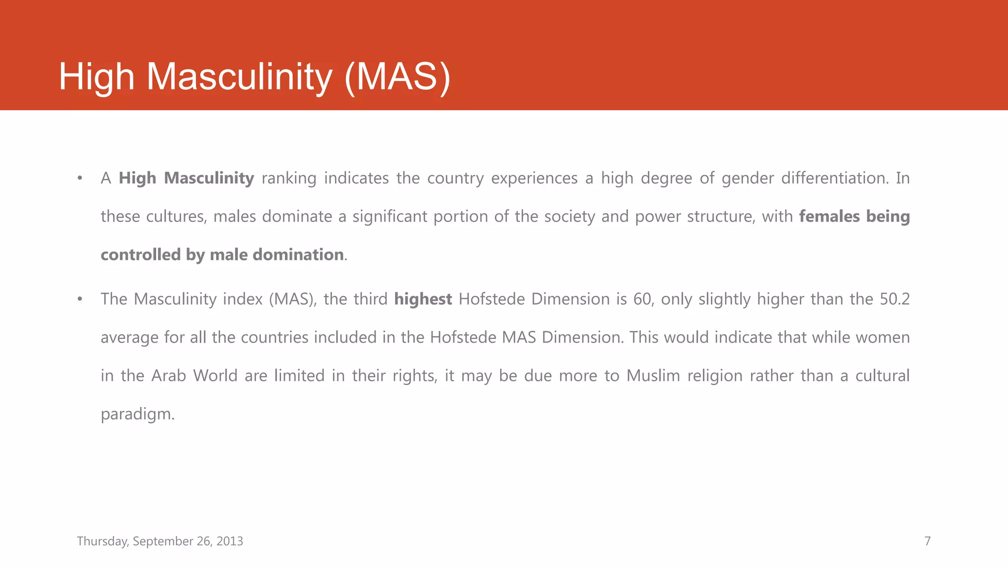 Hofstede’s Cultural Dimensions | PPTX