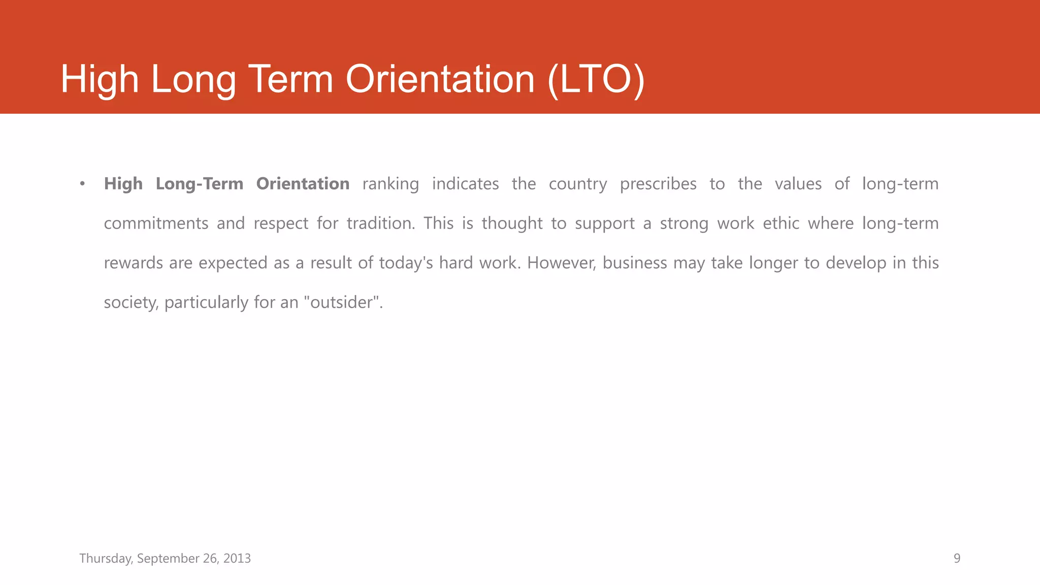 Hofstede’s Cultural Dimensions | PPTX