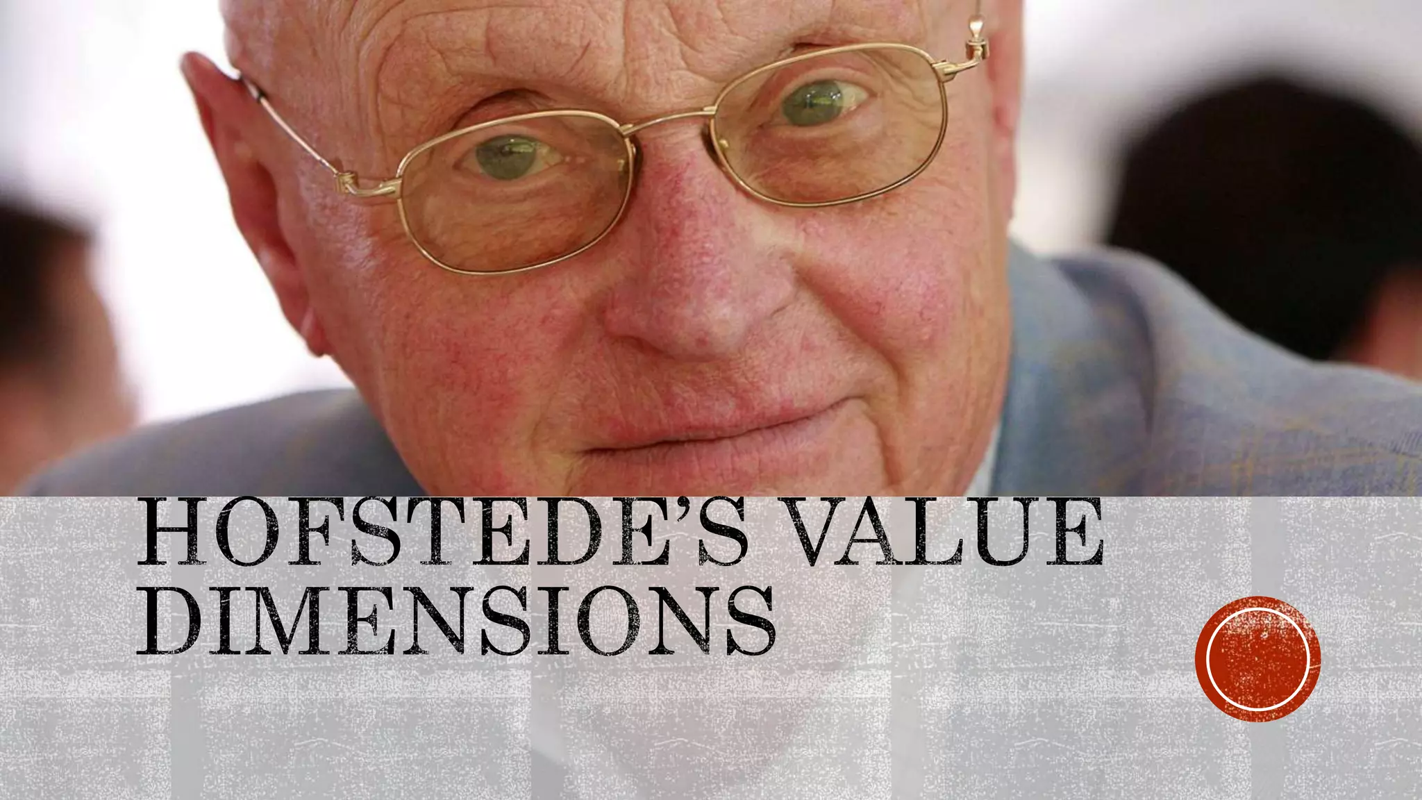 Hofstede's Value Dimensions | PPT