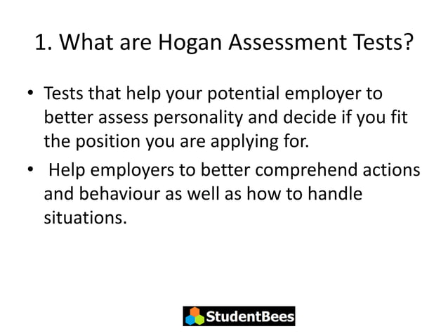 Hogan assessment tests_and_how_to_ace_them | PDF | Career Planning ...